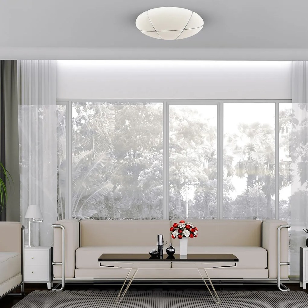 Stropní LED svítidlo Bob, 1x LED 40w, 3000-6000k, w, s ovladačem