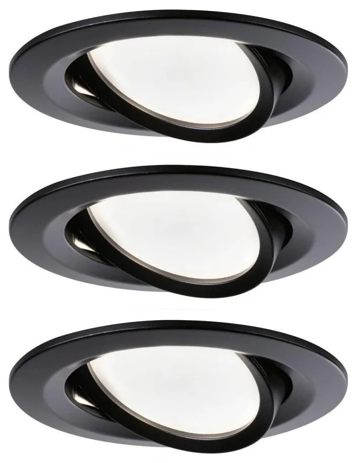 Paulmann 94472 - SADA 3xLED/6W IP23 Stmívatelné koupelnové svítidlo NOVA 230V