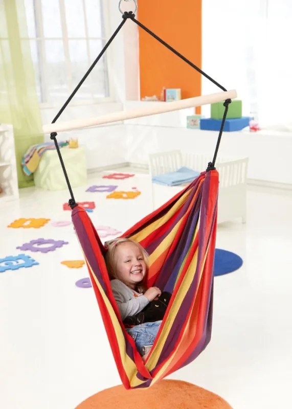 DĚTSKÉ ZÁVĚSNÉ KŘESLO KIDS RELAX RAINBOW