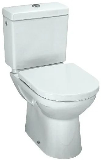 Laufen Pro - WC kombi mísa, 670x360 mm, zadní odpad, s LCC, bílá H8249564000001