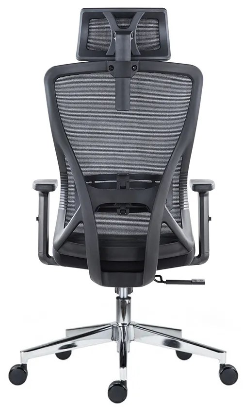 Kancelářská ergonomická židle Neoseat FLEX PRO — síť / látka, černá, nosnost 150 kg