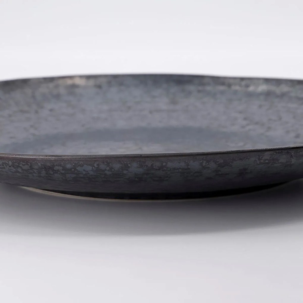 Velký talíř House Doctor PION P.36cm černohnědý