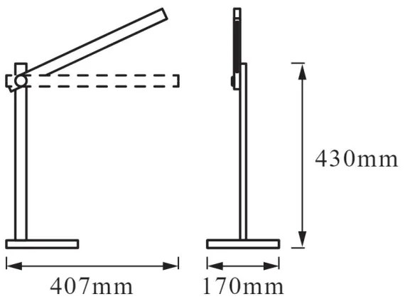 Osram - LED Stmívatelná stolní lampa PANAN LED/7W/230V