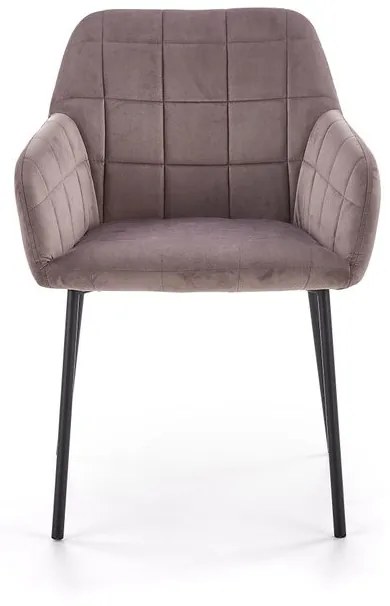 Halmar Jídelní židle K305 - šedá