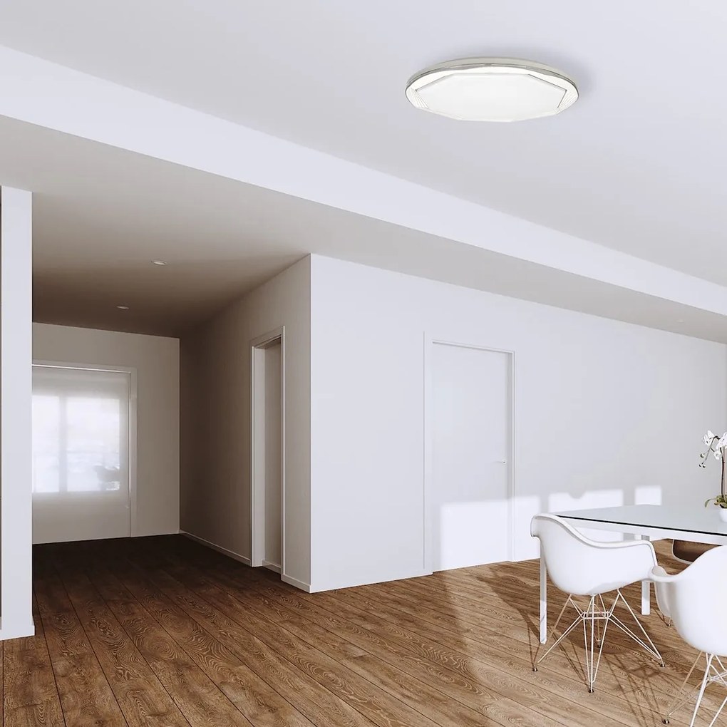 Stropní LED svítidlo Optima, 1x LED 52w, 3000-6000k, w, s ovladačem