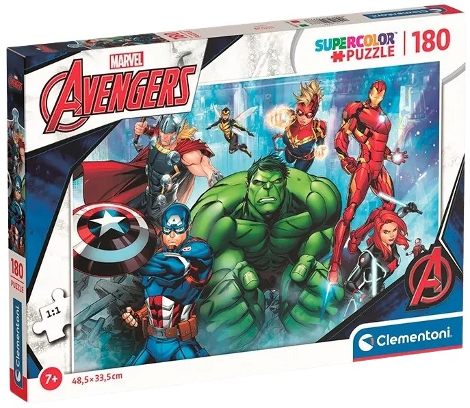 Clementoni - Puzzle 180 Avengers