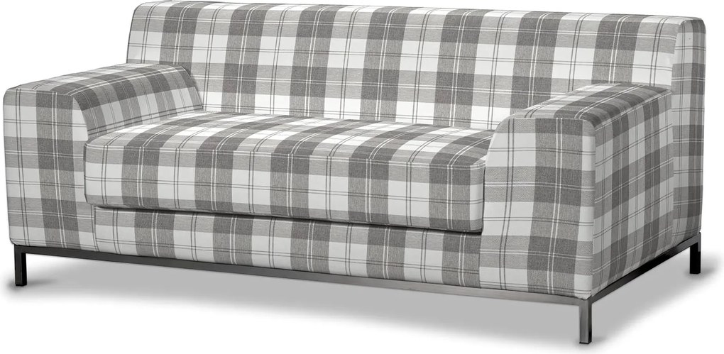 Potah na pohovku IKEA  Kramfors 2-místná barva šedá látka pletený vzor, vzorované