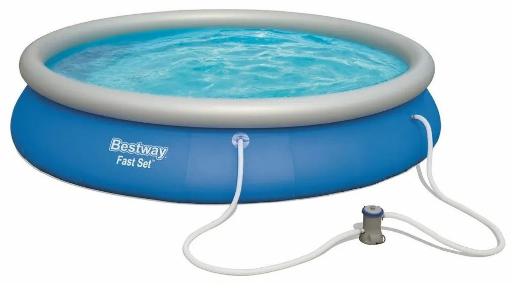 Bestway Nafukovací bazén Fast Set, pr. 457 cm, v. 84 cm