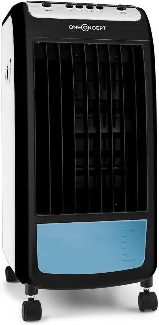 OneConcept Carribean Blue, 70W, chladič vzduchu, osvěžovač vzduchu, ventilátor, bílý/černý
