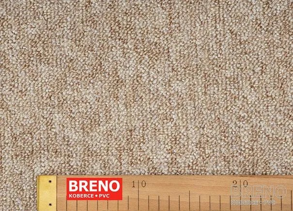 Breno Metrážový koberec ULTRA 35 béžový, šíře 400 cm, Béžová
