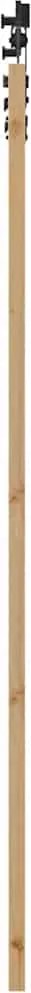 Posuvné dveře ORKDAL 93 x 211 cm Masivní borové dřevo a sklo 3332177