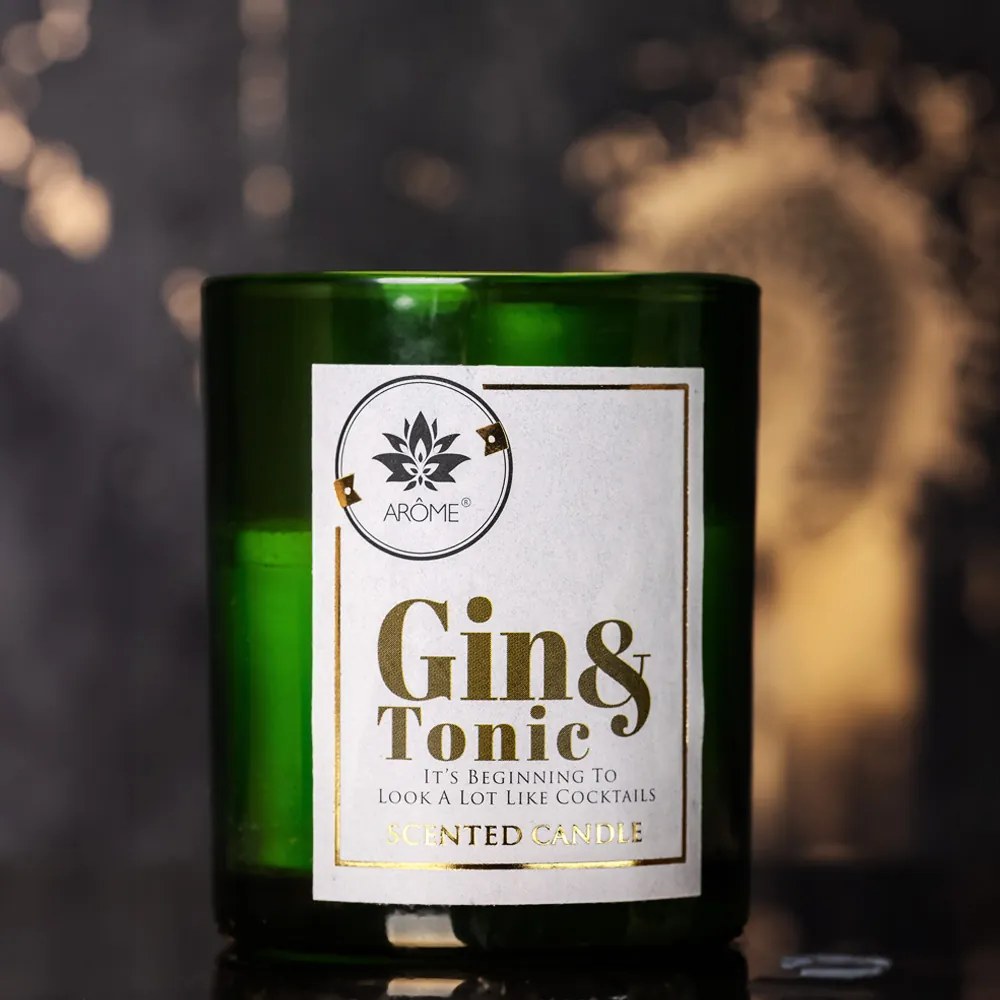 ARÔME Svíčka s vůní drinku 125 g Gin and Tonic