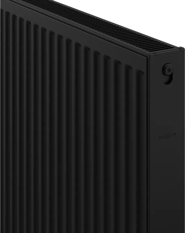 Mexen C21, panelový radiátor 500 x 1000 mm, boční připojení, 1108 W, černá, W421-050-100-70
