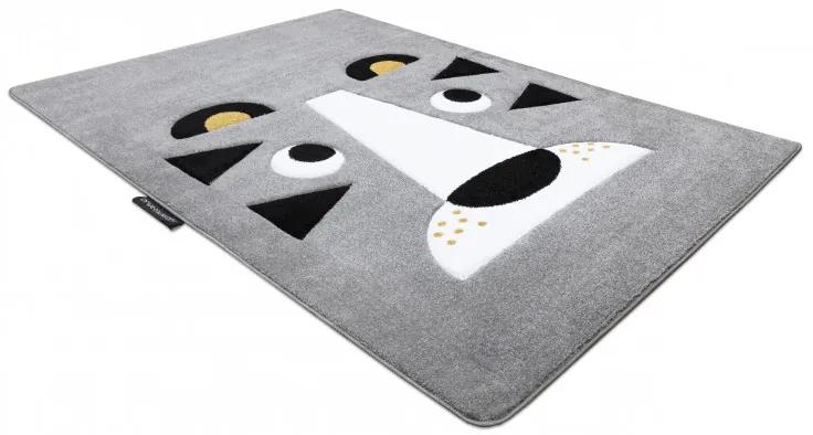 Dywany Łuszczów Dětský kusový koberec Petit Lion grey - 160x220 cm
