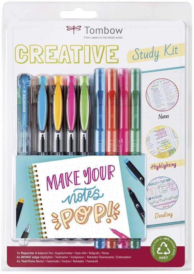 Tombow sada creative study kit