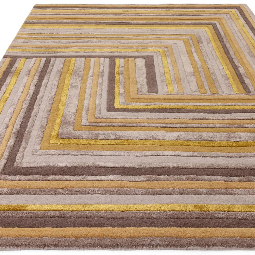 Tribeca Design Kusový koberec Blondie Network Gold Rozměry: 120x170 cm