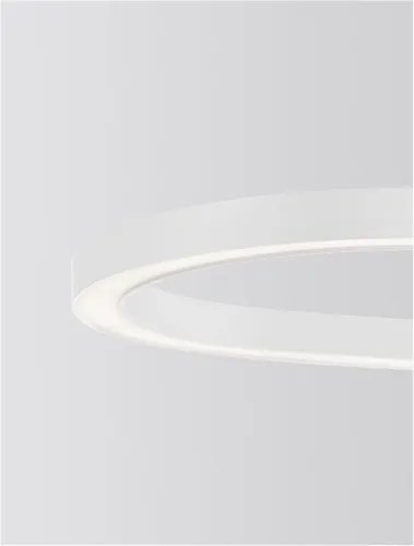 Závěsné LED svítidlo NOVA LUCE CUPPE 58W 3000K bílé 9345625