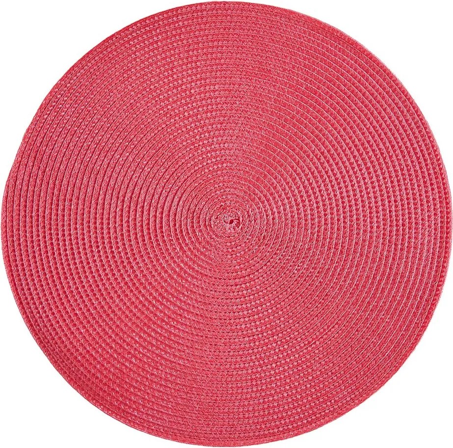 AMBIENTE Prostírání kulaté 38 cm - růžová