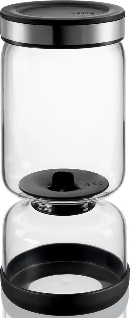 Gefu Lavina odkapávací sklenice na okurky a olivy 1300 ml