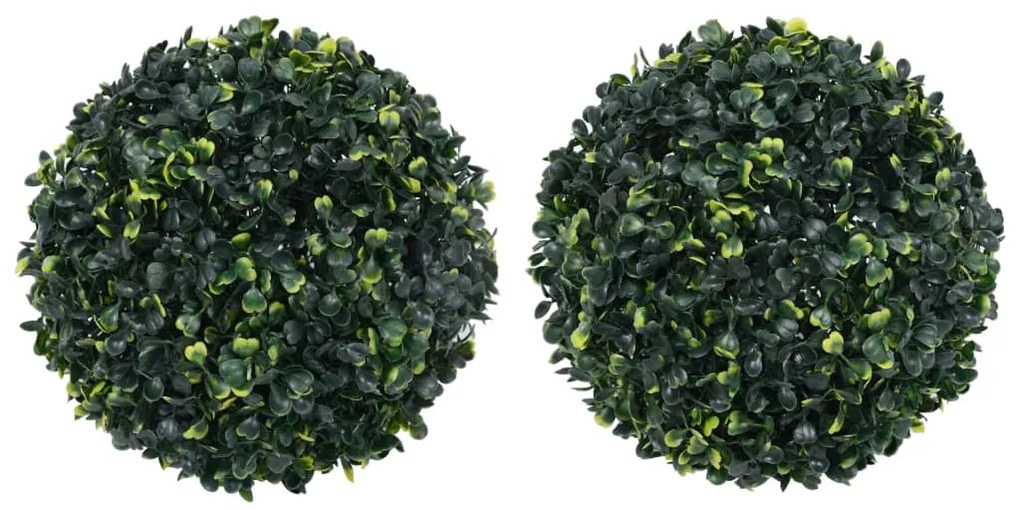 Umělé buxus koule 2 ks 45 cm 315469