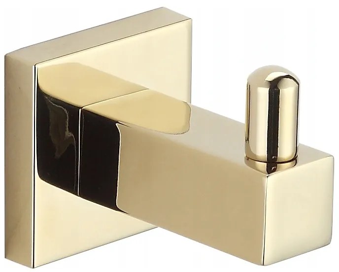 Mexen příslušenství, držák na ručníky, 1-háček, zlatá, 7020635-50