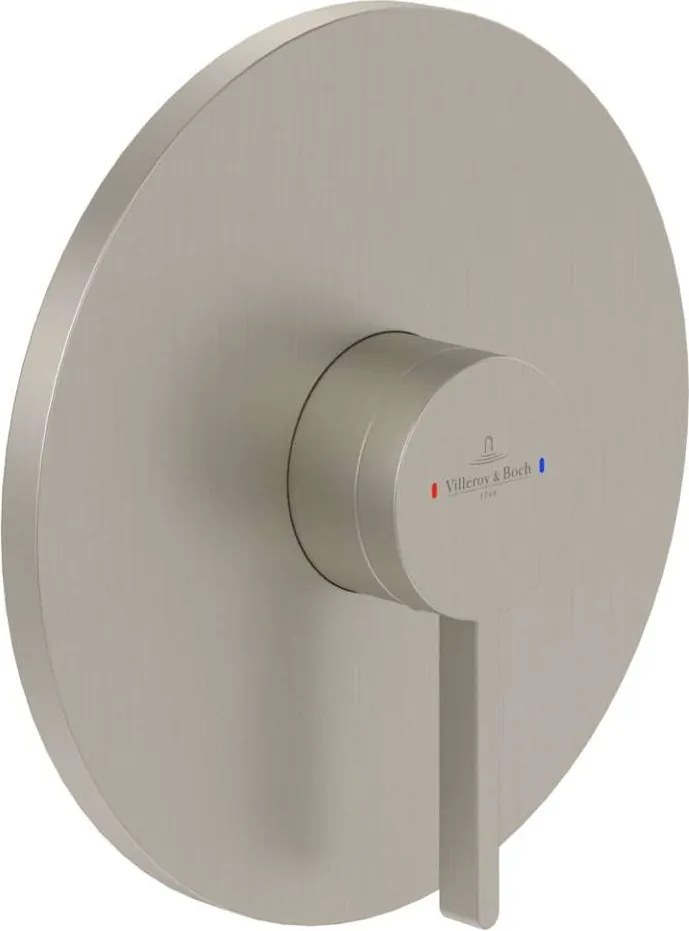 Villeroy & Boch Dawn - Sprchová baterie pod omítku, matný kartáčovaný nikl TVS10635211064
