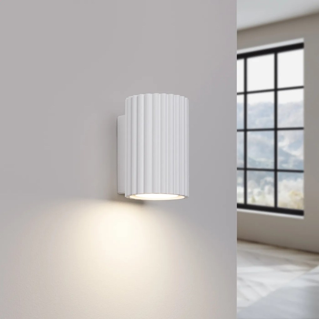 Sollux Lighting Nástěnné svítidlo KARBON 10 bílé