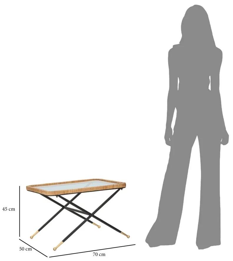 Konferenční stolek Mauro Ferretti Rovus, 70x50x45 cm