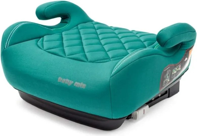 Autosedačka-podsedák BABY MIX HERO Plus ISOFIX I-SIZE emerald