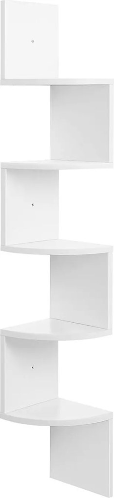 XXXLutz ROHOVÝ REGÁL, bílá, 20/127,5/20 cm Boxxx - Online Only regály & police - 002543001303
