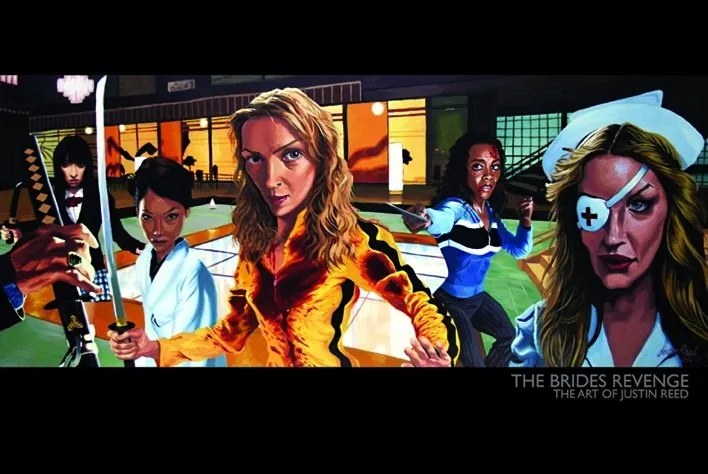 Plakát - The Brides revenge (Kill Bill), Justin Reed