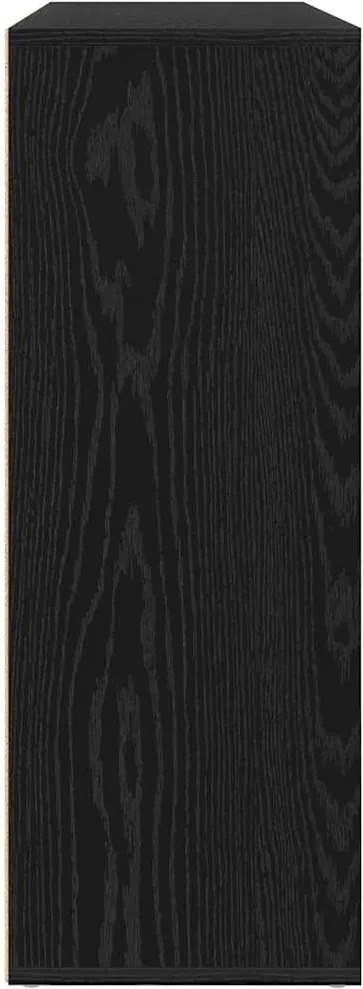 Servírovací skříň 2 ks Černý dub 60 x 31 x 84 cm 3334313