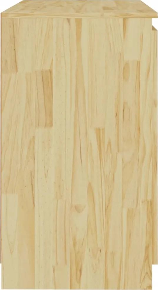 vidaXL Odkládací skříňka 60 x 36 x 65 cm masivní borové dřevo [833097] Barva: Přírodní