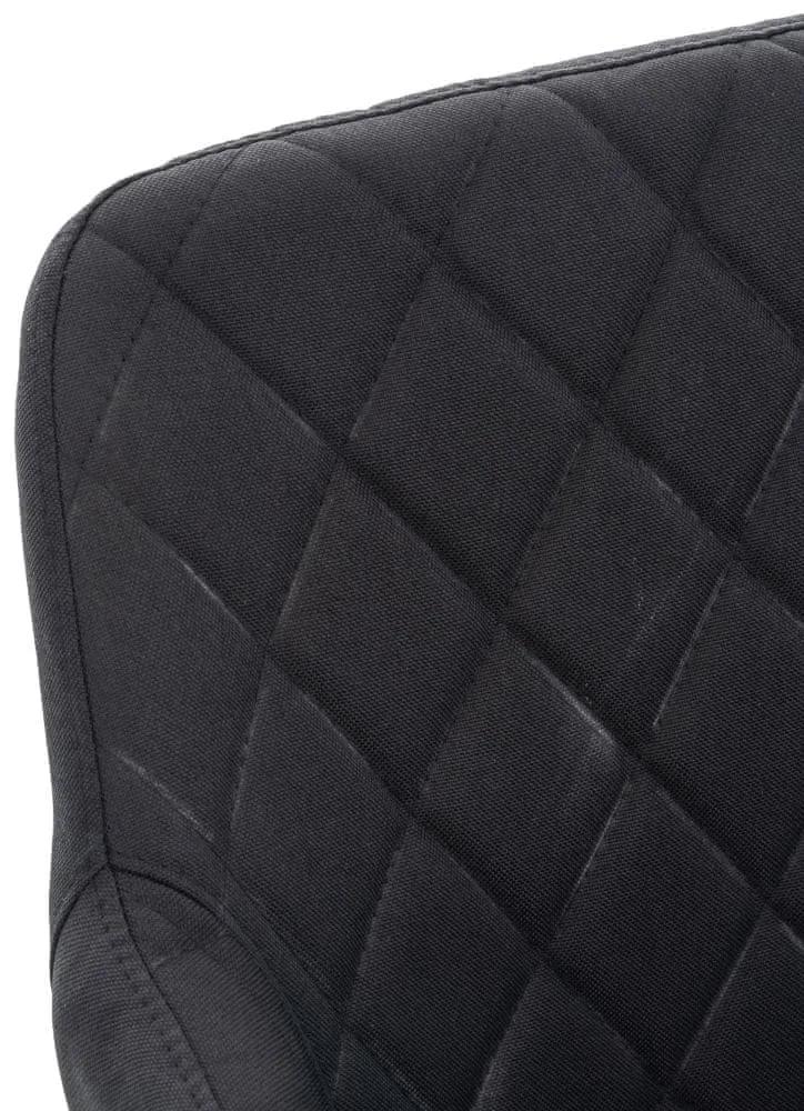 Bhm germany Jídelní židle Shila, textil, černá