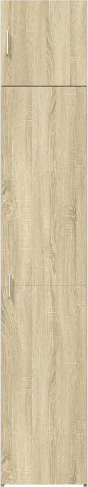 Úzká úložná skříňka dub sonoma 40x42,5x225 cm kompozitní dřevo 3281275