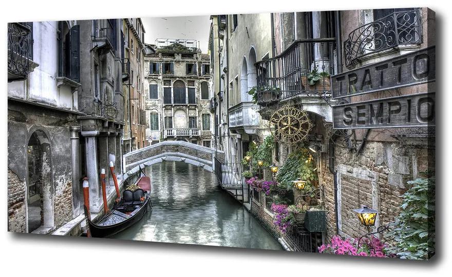Wallmuralia Foto obraz na plátně Benátky Itálie 100x50 cm