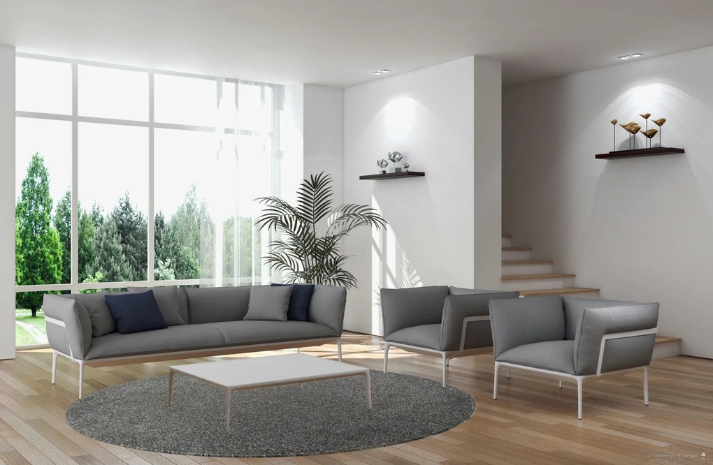 Vopi, Kusový koberec Apollo Soft hnědý kruh, 120x120 (průměr) kruh, hnědá, chodba / předsíň