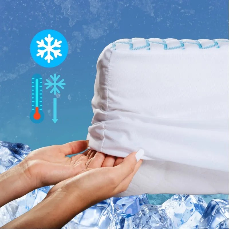 Chladivá plachta IceFresh Comfort s gumičkou po obvodu EMI, Plachta 90x200