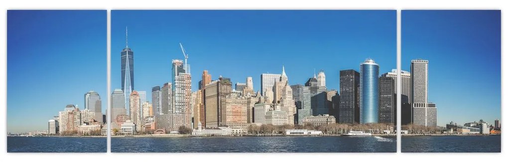 Obraz - Manhattan v New Yorku (170x50 cm)