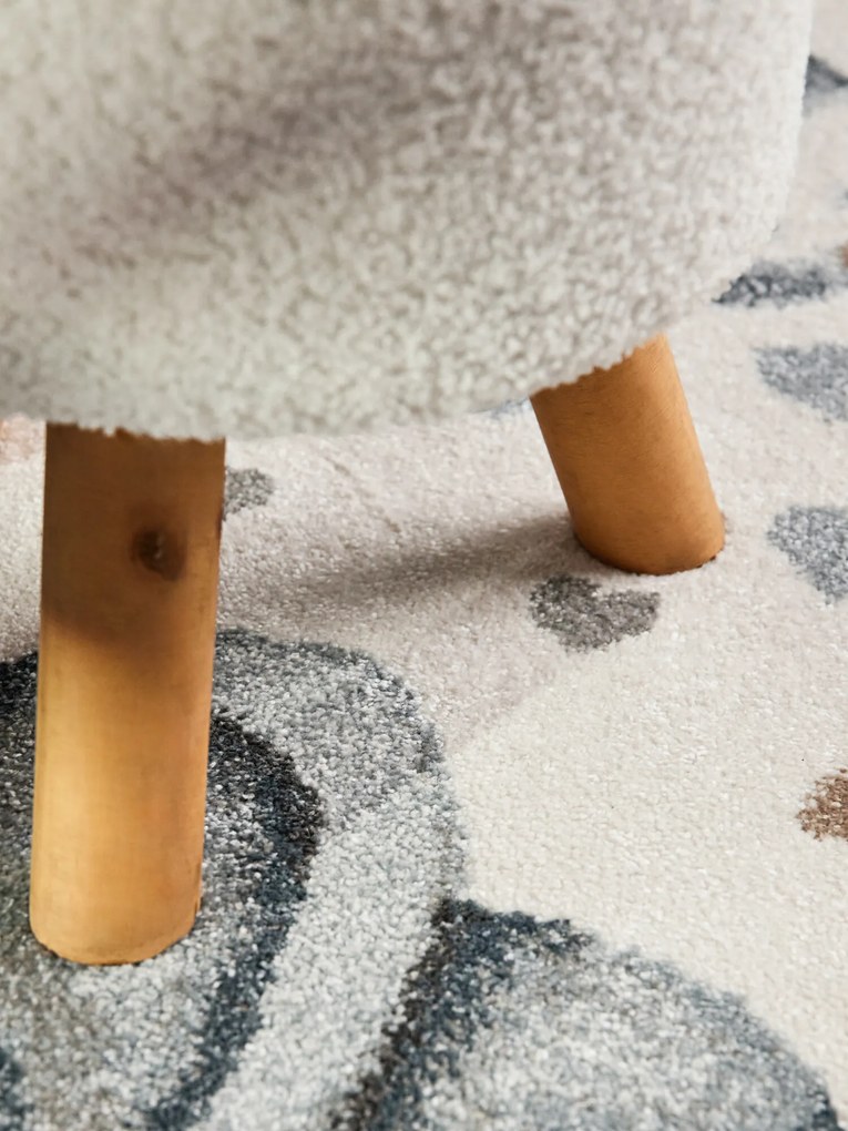 Villeroy & Boch, Dětský kusový koberec Villeroy & Boch Boho Kids 106306 Cream Multicolor, 160x230, bílá, vícebarevná, dětský pokoj