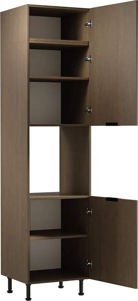 SORENTO b | vysoká skříňka D60PWN na vestavnou troubu | 60 cm | PRAVÁ | baltic