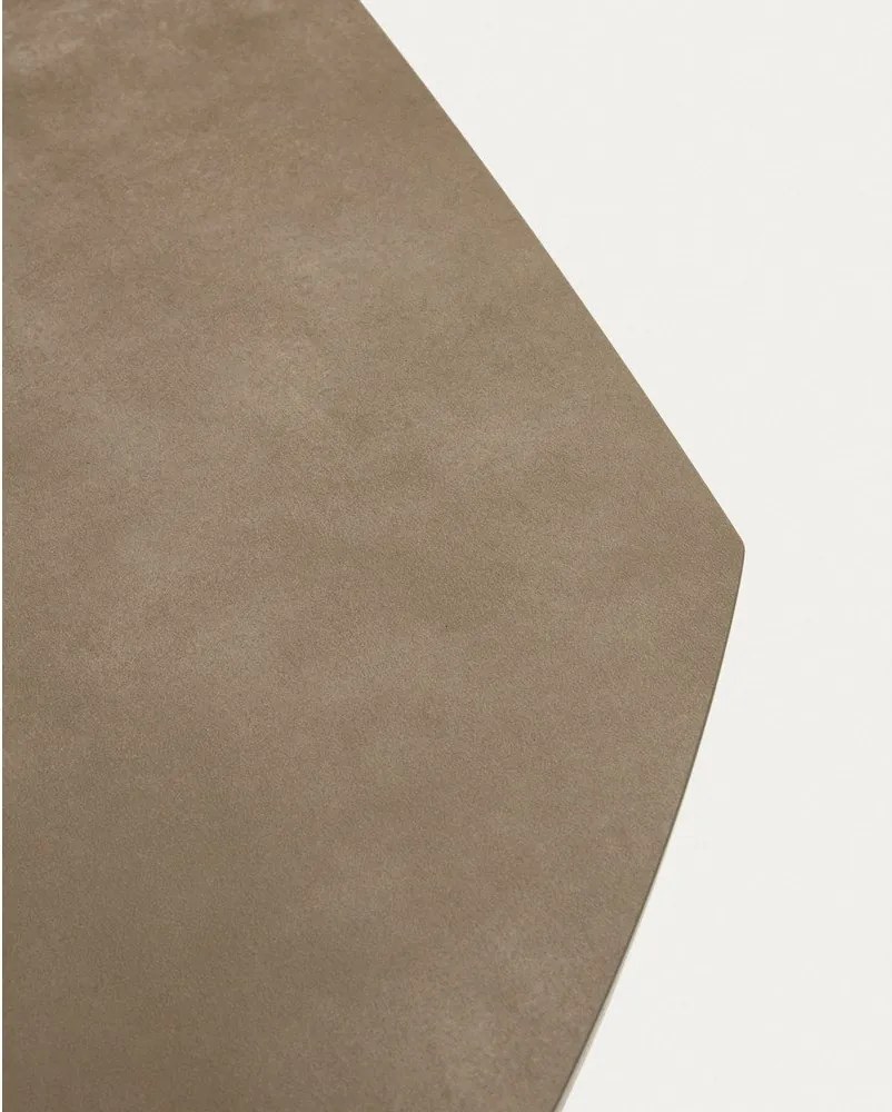 Rozkládací jídelní stůl s přídavnou deskou s keramickou deskou 100x130 cm Yodalia – Kave Home