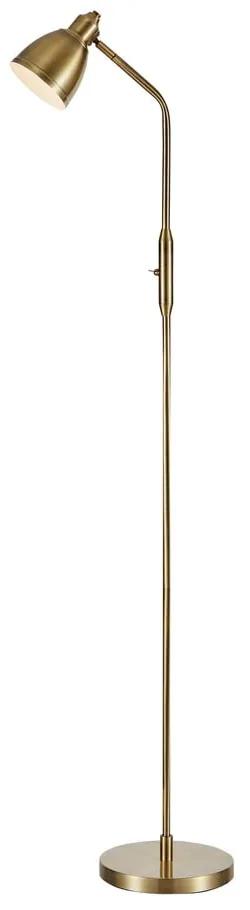Stojací lampa v bronzové barvě s kovovým stínidlem (výška 143 cm) Story – Markslöjd