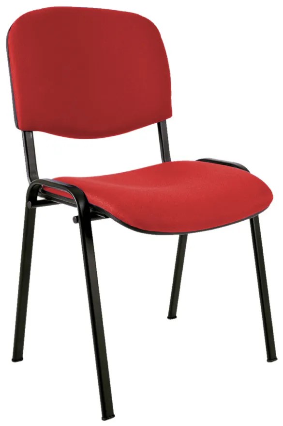 Jednací židle, D3, červená - TAURUS