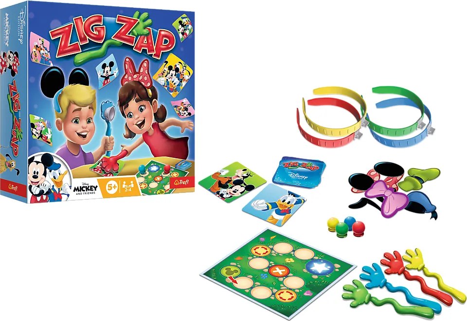 Trefl Gry Hra na obratnost Zig Zap Disney Trefl 02438