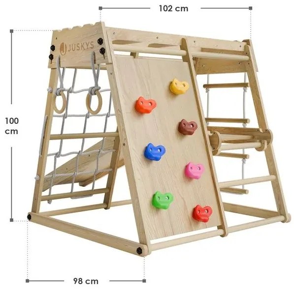 Dětská vnitřní prolézačka, skluzavka, lezecká stěna, mini