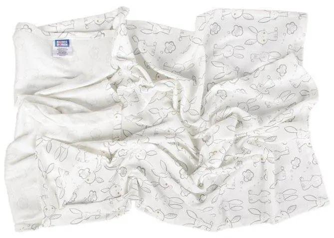 Kaarsgaren Lehká letní deka 150 x 200 cm Zajíčci