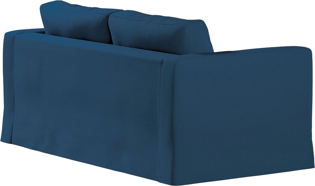 Potah na pohovku IKEA  Karlstad 2-místná , nerozkládací, dlouhý barva tmavě modrá