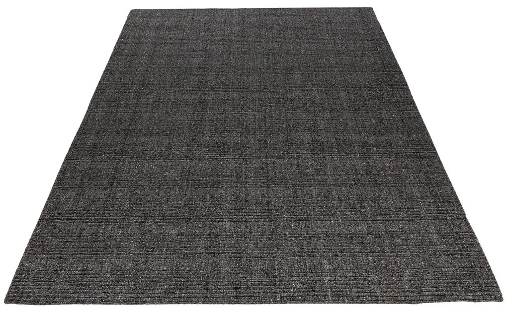 Obsession, Ručně tkaný kusový koberec My Jarven 935 anthracite, 140x200, šedá, ložnice