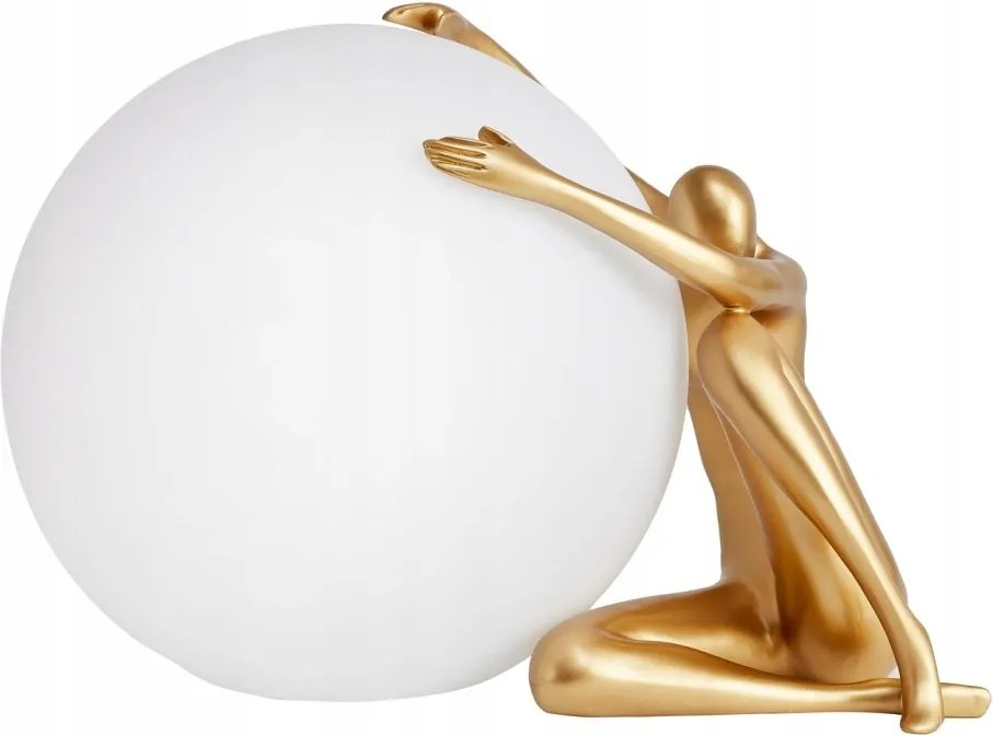Stolní lampa WOMAN-1 zlatá 47 cm